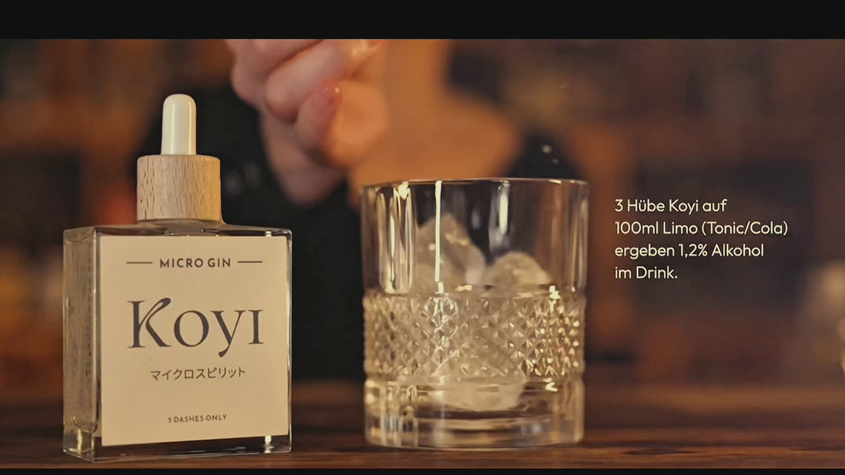 KOYI Gin 100 ml - Hamburg-Zanzibar Gin